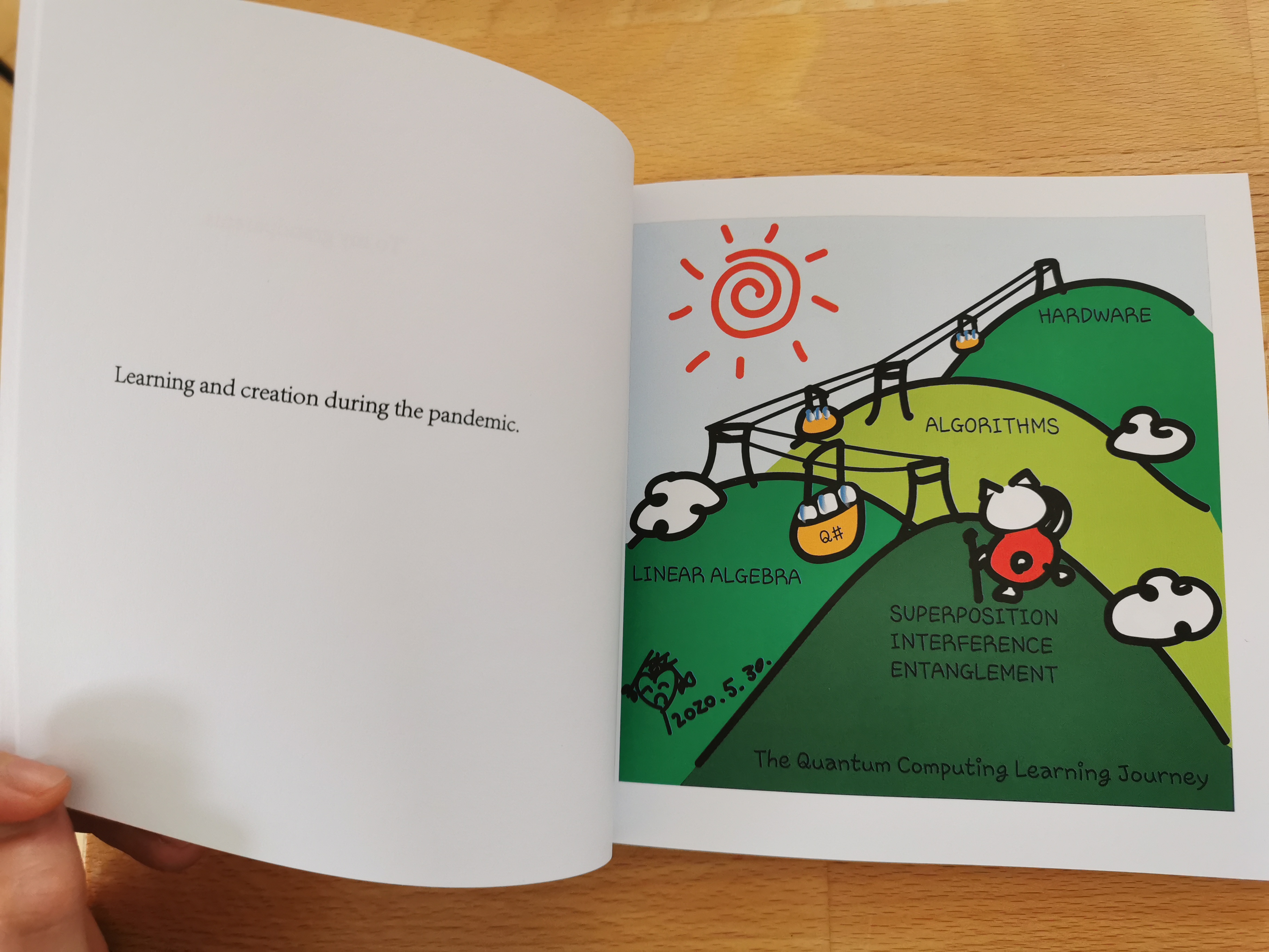 Quantum Computing through Comics – Art by Physicist Kitty Yeung